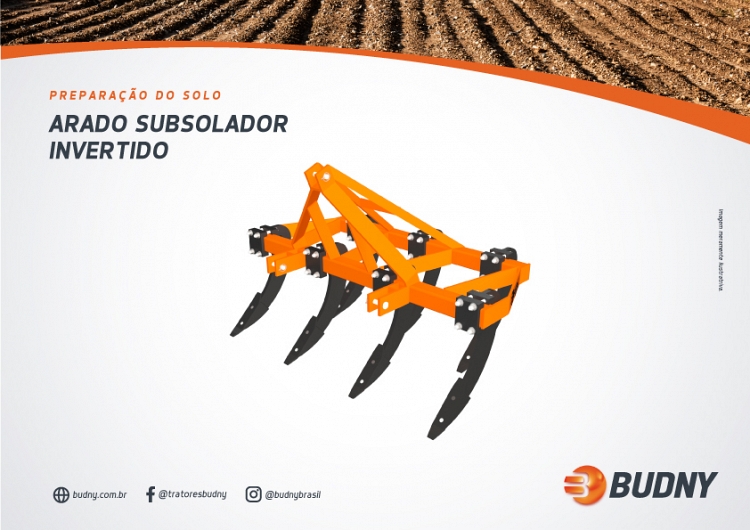 AGS Agrícola Solar | ARADO SUBSOLADOR COM PINO DE SEGURANÇA